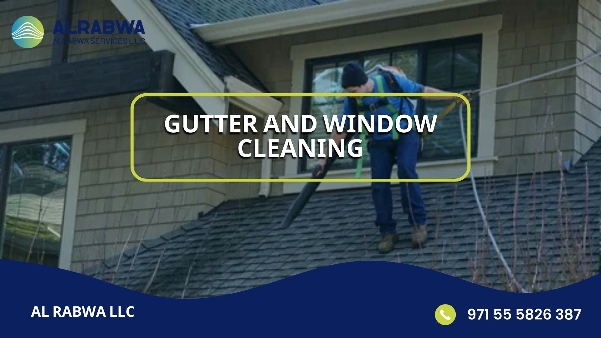 gutter and window cleaning | Rabwa Services