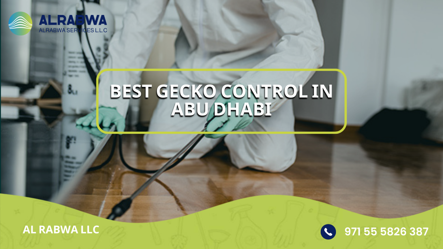 Gecko Control in Abu Dhabi | Eco-Friendly Solution by Rabwah