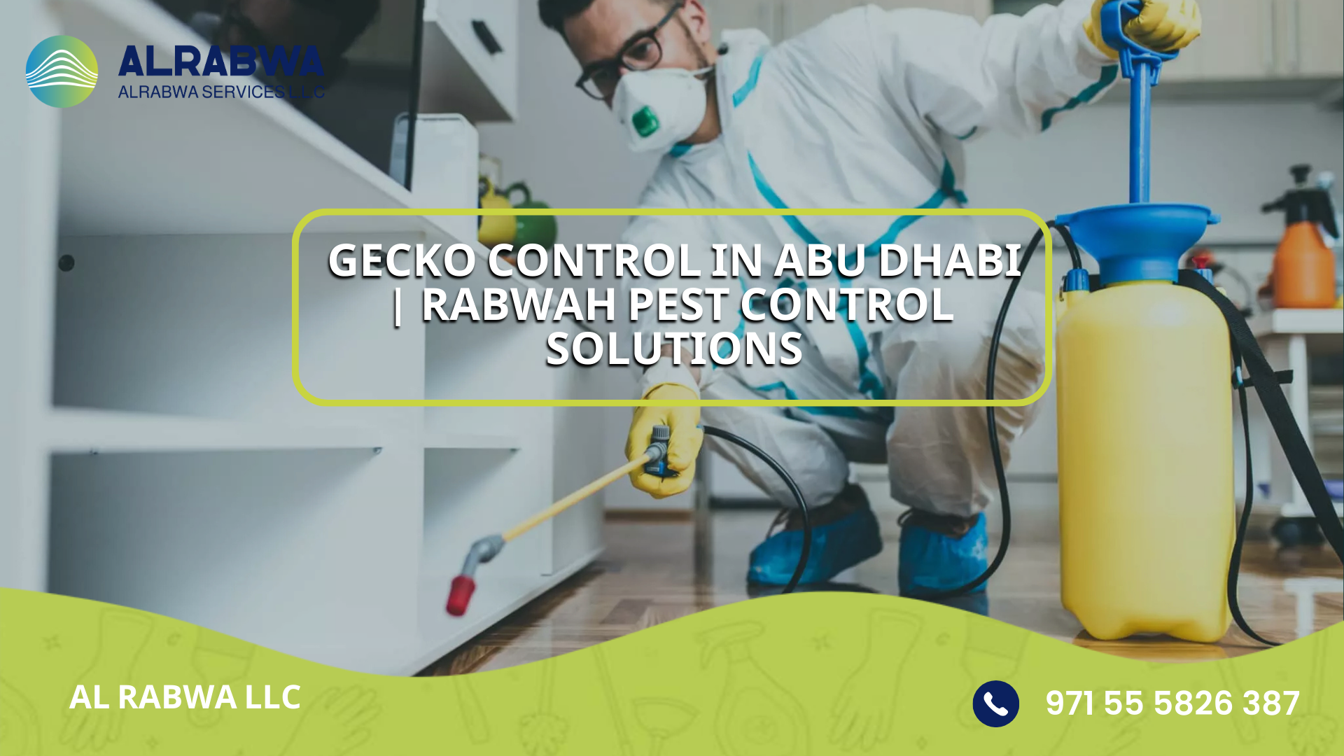 Gecko Control in Abu Dhabi | Eco-Friendly Solution by Rabwah