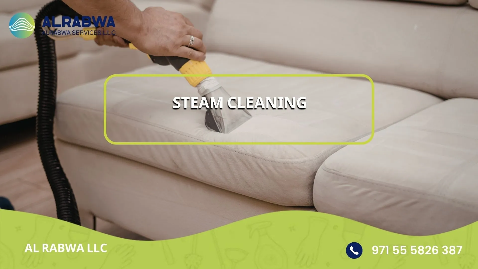 Professional steam cleaning Services for a Deep Clean